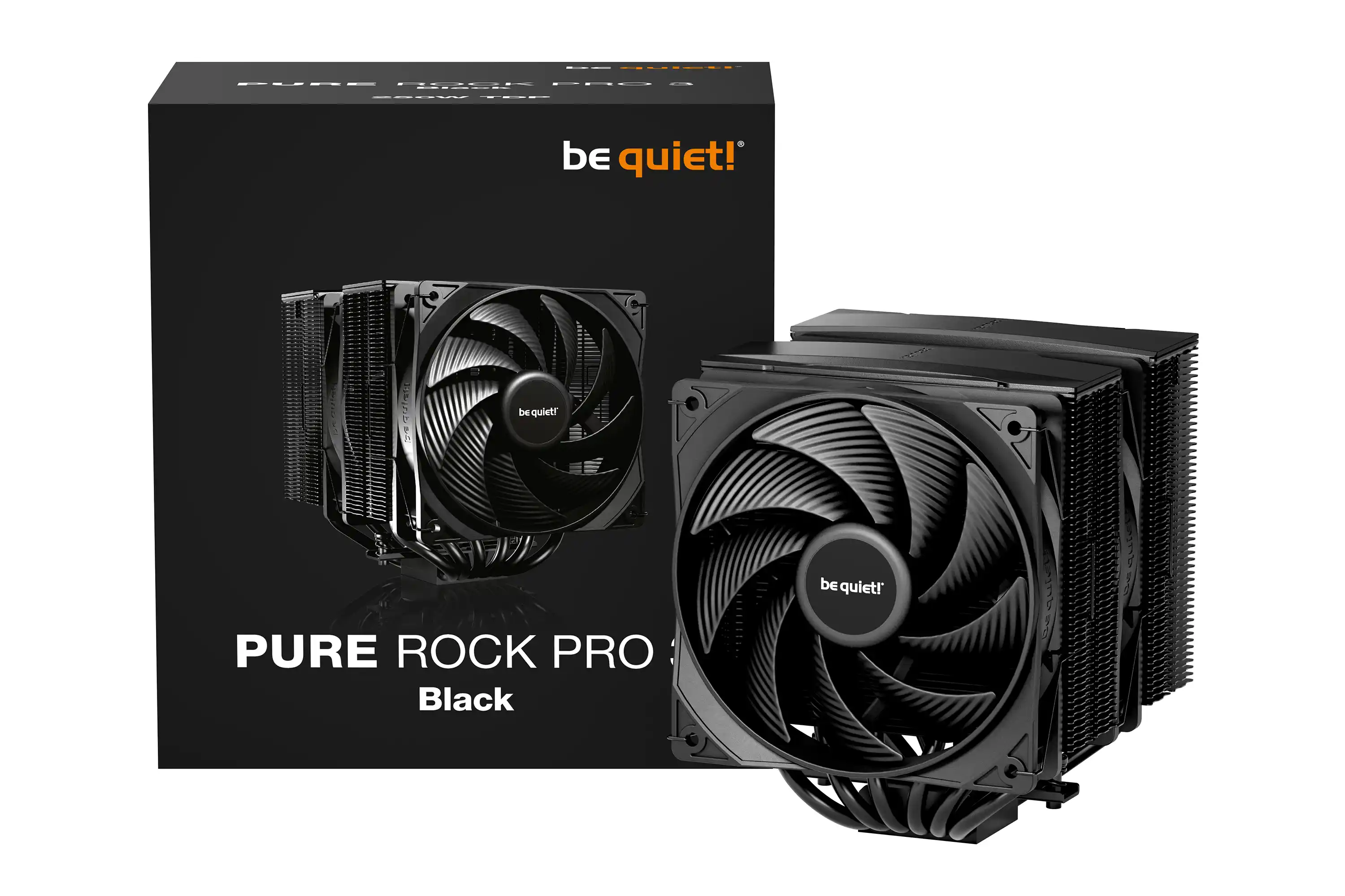 Be quiet CPU Cooler Be quiet Pure Rock Pro 3 Black BK042 (AM4,AM5,1200 ...