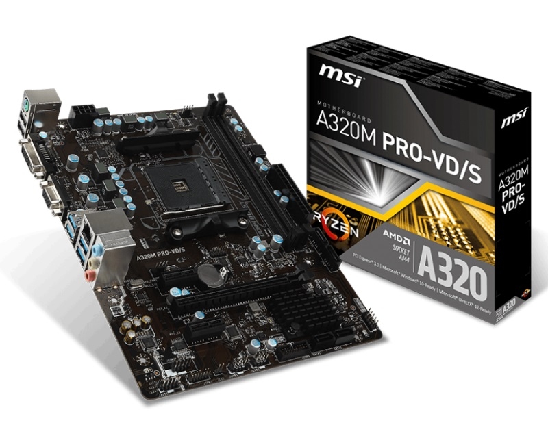 MSI A320M PRO-VD/S