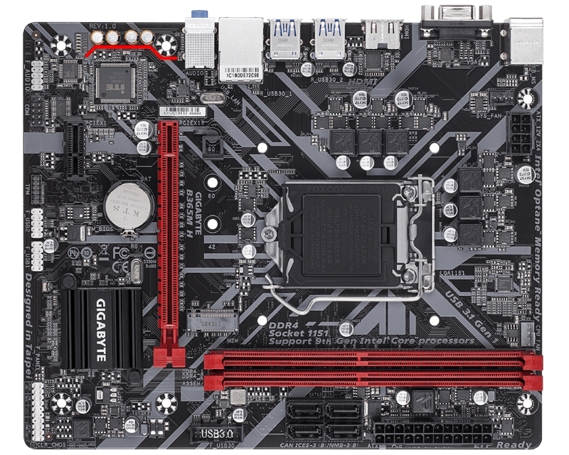 GIGABYTE B365M H rev. 1.0