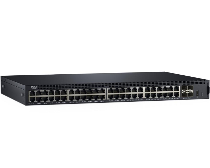 DELL Networking X1052 48port + 4 SFP Managed Smart switch