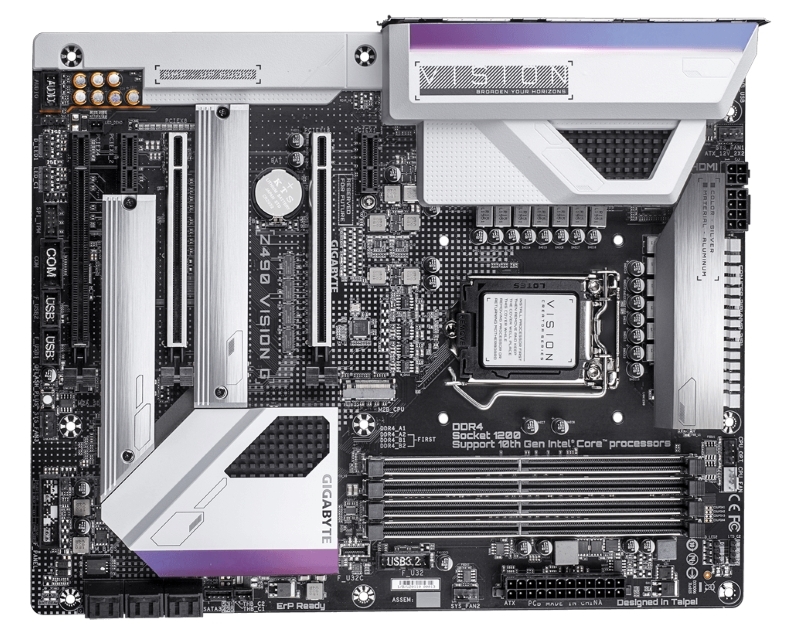 GIGABYTE Z490 VISION G rev. 1.1