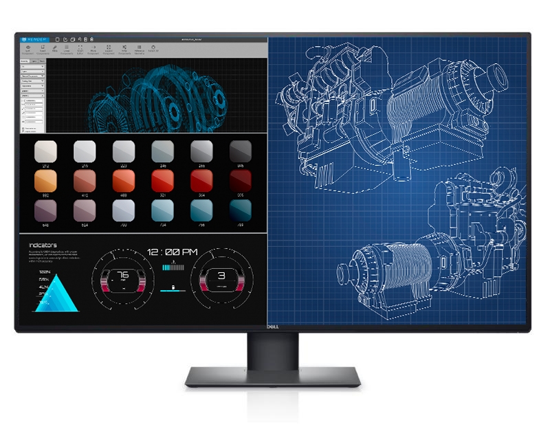 DELL 42.5" U4320Q 4K UltraSharp USB-C IPS monitor