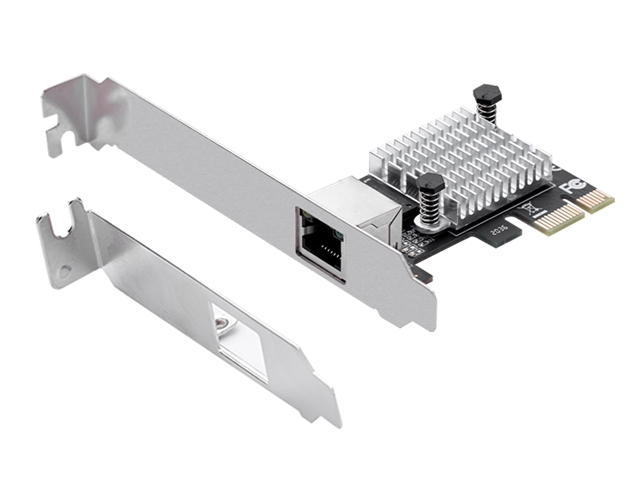 E-GREEN PCI-Express kontroler 1-port 2.5 Gigabit Ethernet (Realtek 8125B) E-GREEN PCI-Express kontroler 1-port 2.5 Gigabit Ethernet (Realtek 8125B)